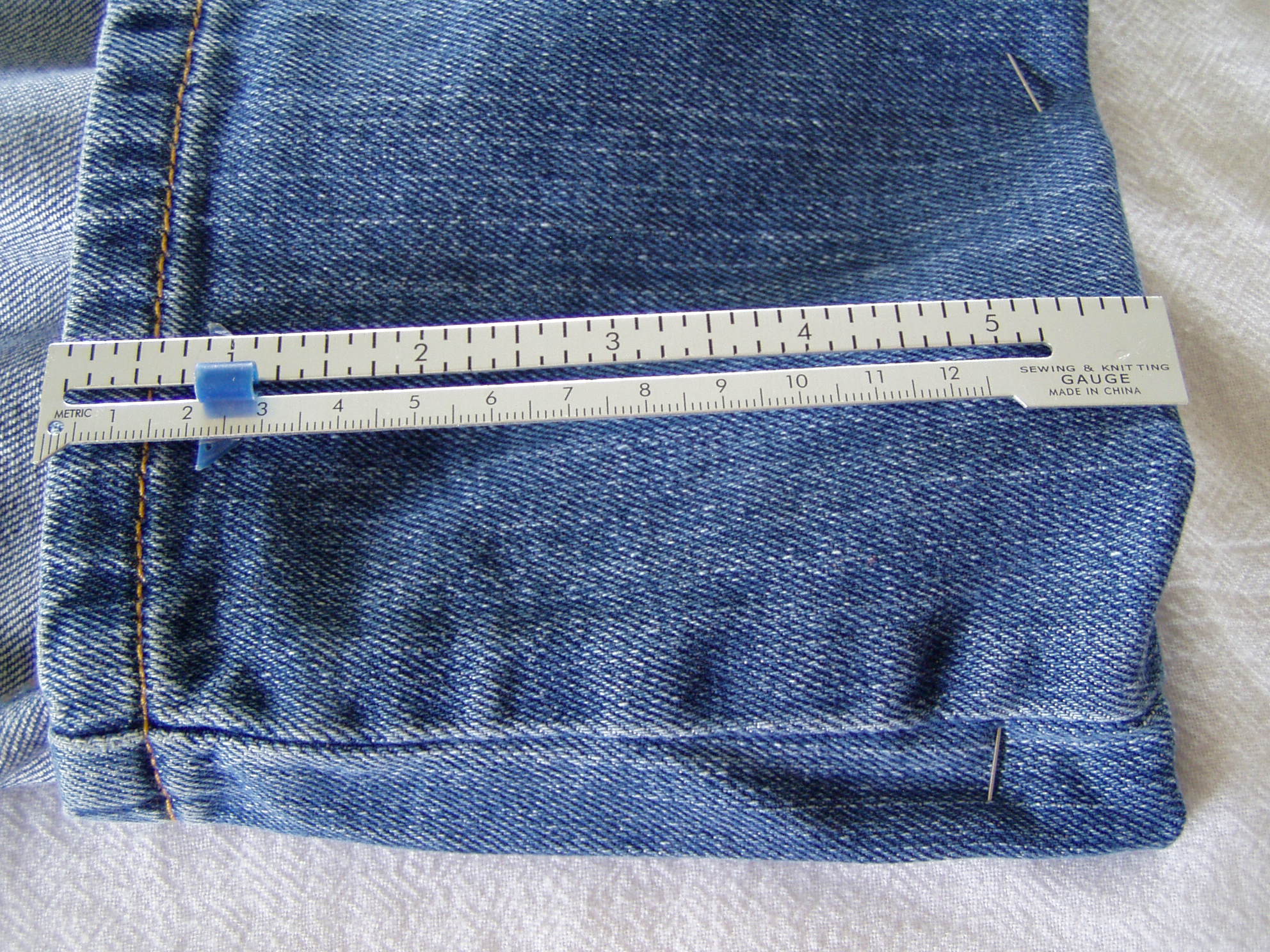 Hem Your Jeans the Professional Way – The Sewing Garden