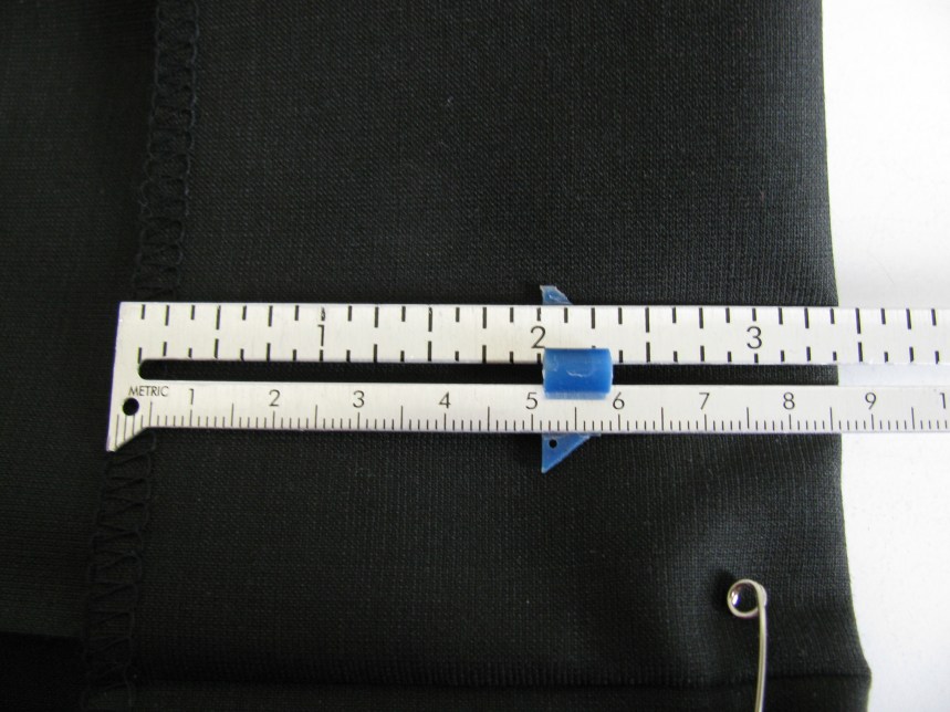 How To Mark Your Pants For Hemming…One Method – The Sewing Garden