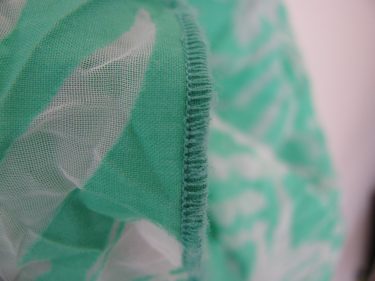 Let’s Serge a Hem – The Sewing Garden