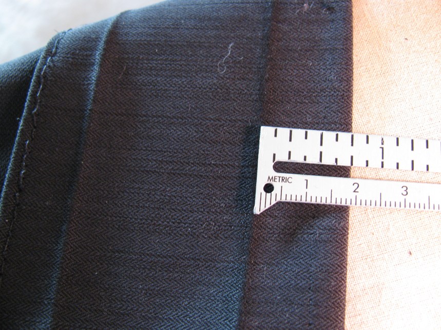 Hemming Pants With a Vent (or Slit) in Them – The Sewing Garden