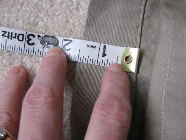 Hem…Using the Inseam Measurement – The Sewing Garden