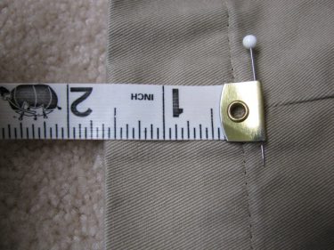 Hem…Using the Inseam Measurement – The Sewing Garden