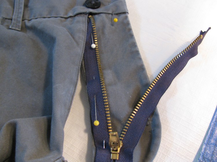 How to Replace a Jean or Pant Zipper – The Sewing Garden