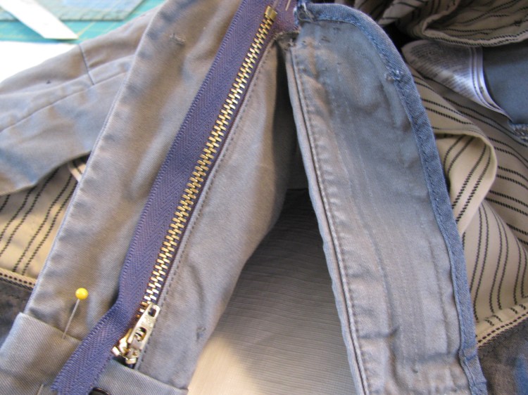 How to Replace a Jean or Pant Zipper – The Sewing Garden