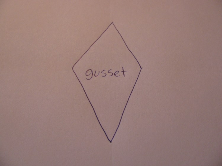 How To Put Gussets in Pants or Shirts – The Sewing Garden