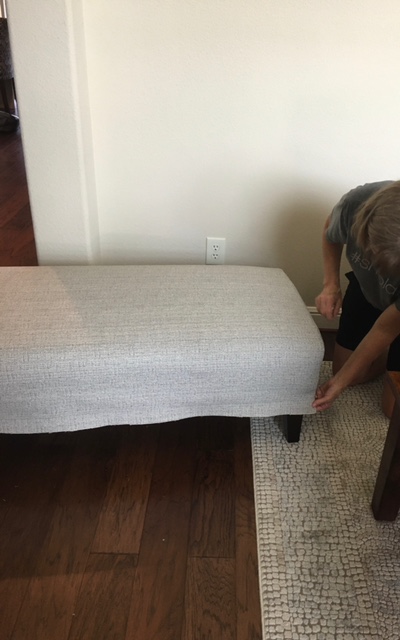How to Reupholster a Bench – The Sewing Garden