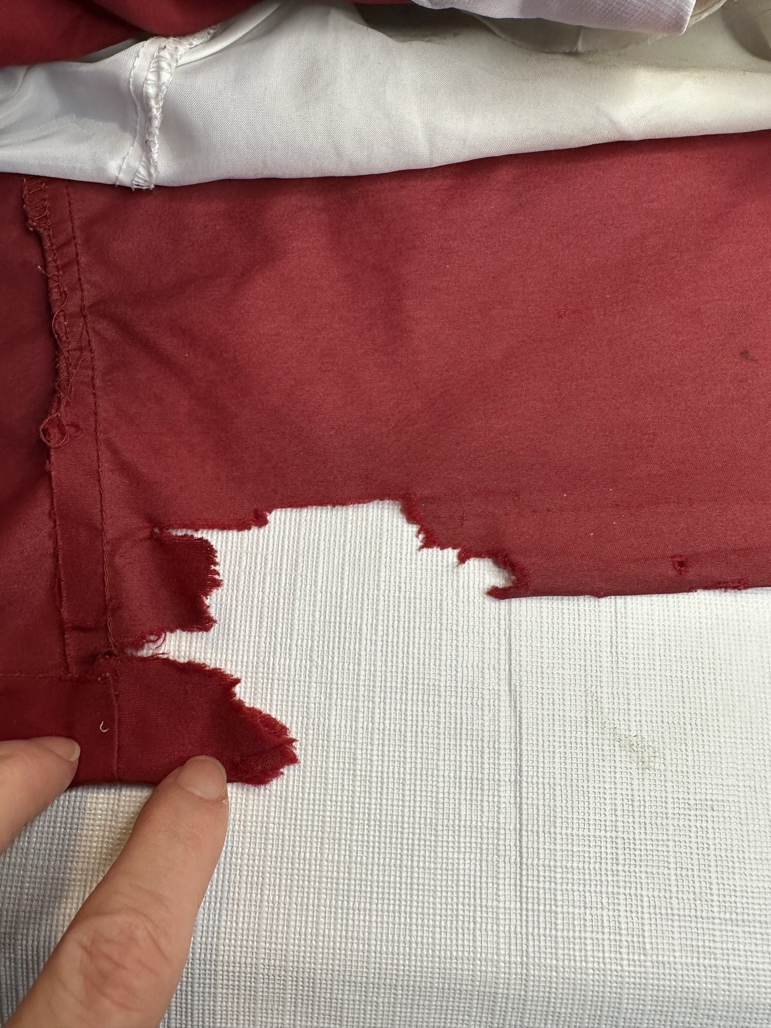 How To Fix A Ripped Hem – The Sewing Garden