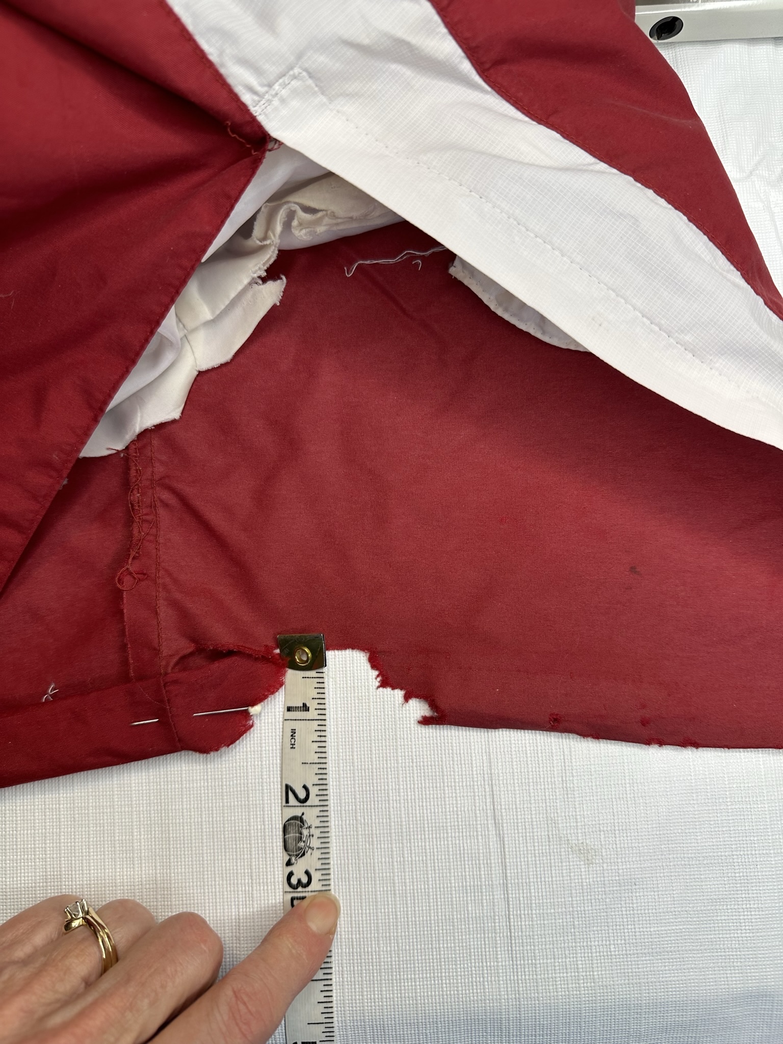 How To Fix A Ripped Hem – The Sewing Garden
